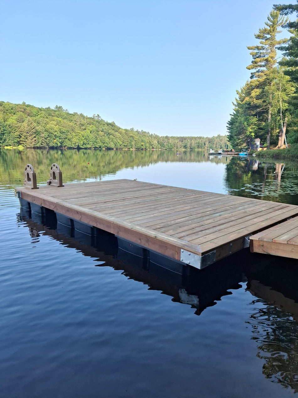 Dock Edge 10FT X 10FT Dock2Go DIY Floating Dock Kit – The Marine ...