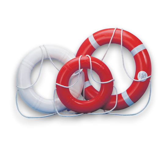 Dock Edge Canada Dolphin Life Ring Buoy CAN DOT Approved (3 Sizes & 2 ...